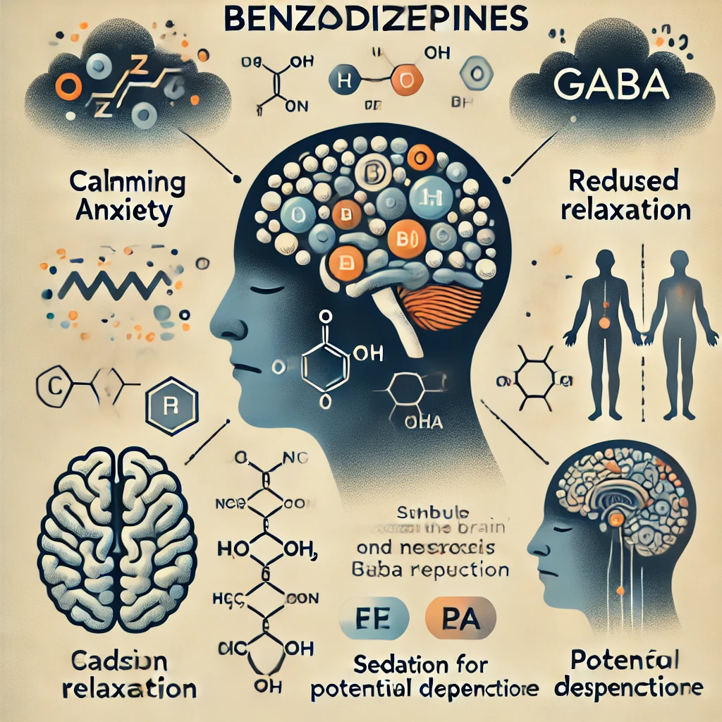 Benzodiazepine: Wirkung, Risiken und Abhängigkeit | 5K-Regel